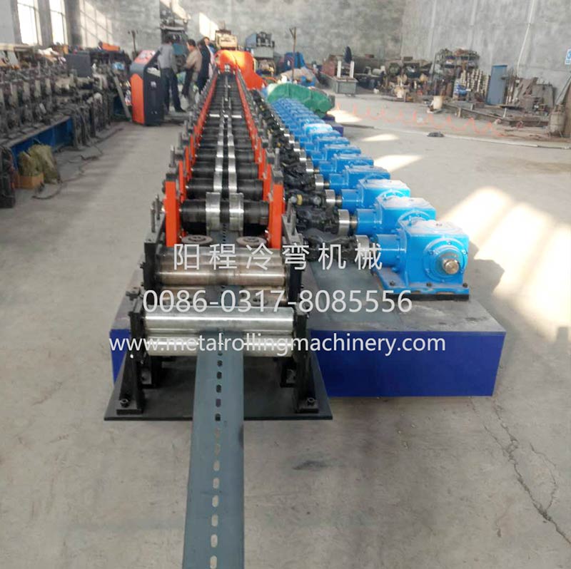Perforated Solar Bracket Roll Forming Machine in Bracket Roll Forming ...
